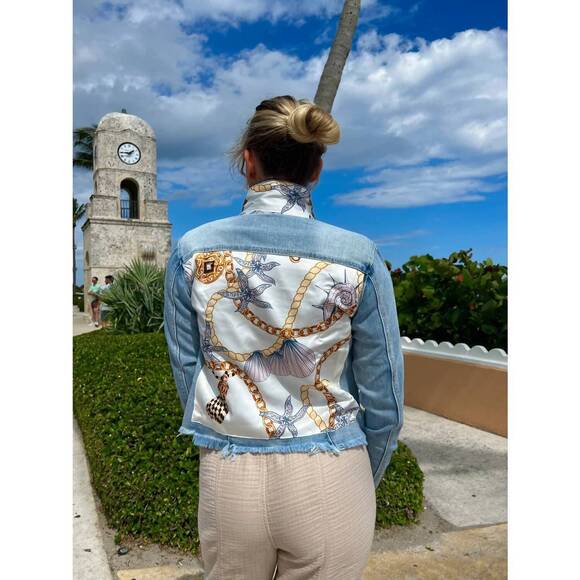 STACY BRADLEY | Jackets & Coats | New Stacy Bradley Light Denim Jacket ...